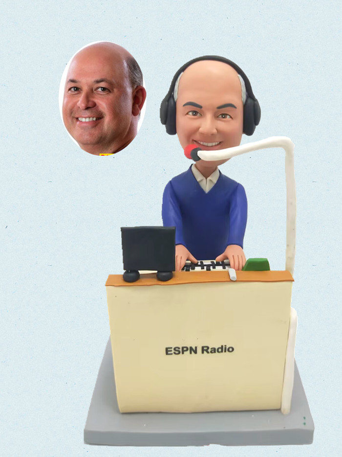 Custom bobbleheads Radio host or Dispatcher Podcast [B10237] - USD89.00 ...